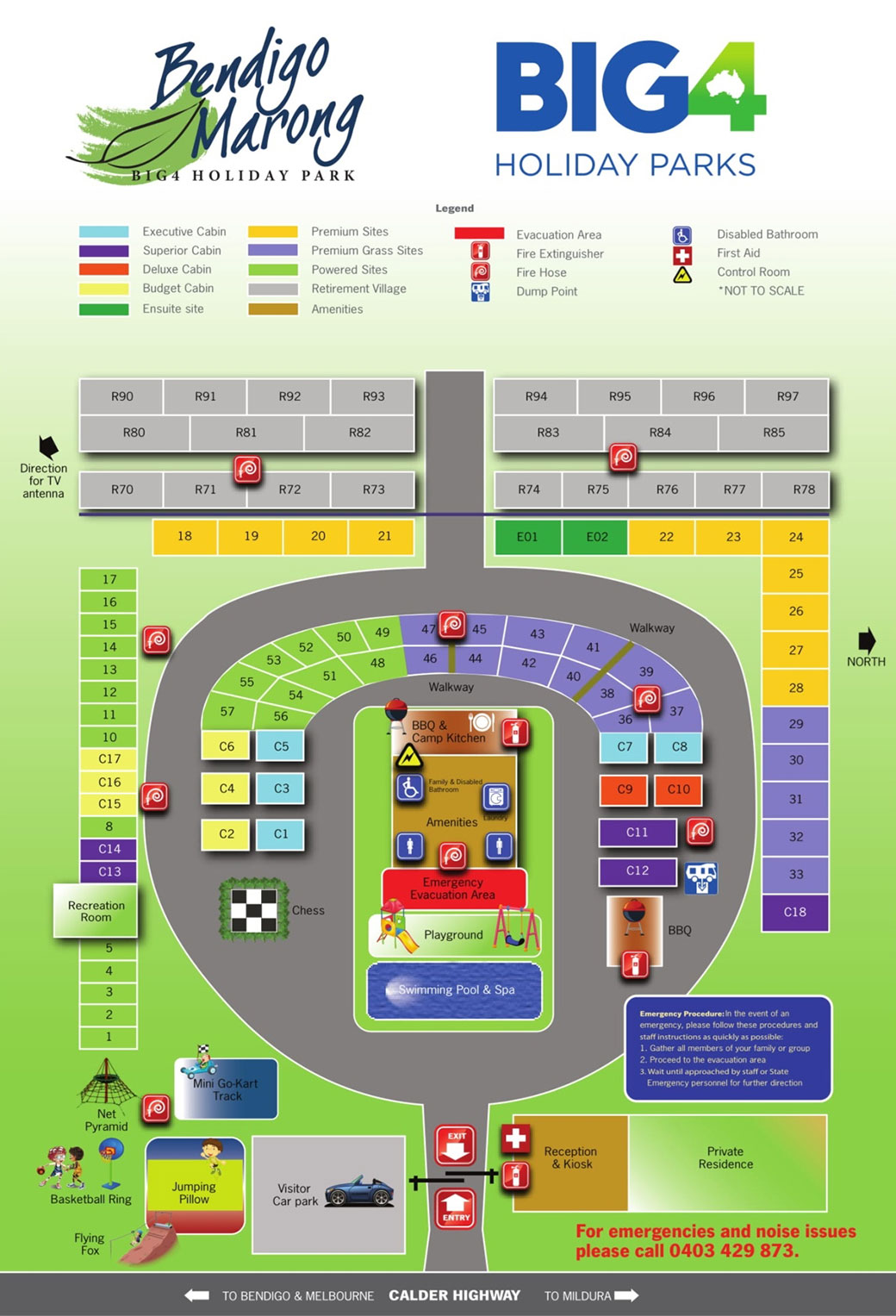 ABOUT OUR PARK : BIG4 Bendigo Marong Holiday Park : Marong, Victoria ...